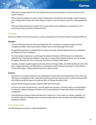 Magic Quadrant for Storage Resource Management and SAN Management ...
