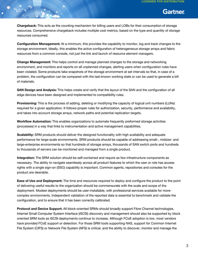 Magic Quadrant for Storage Resource Management and SAN Management ...