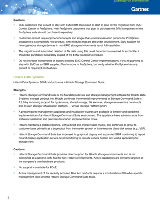 Magic Quadrant for Storage Resource Management and SAN Management ...