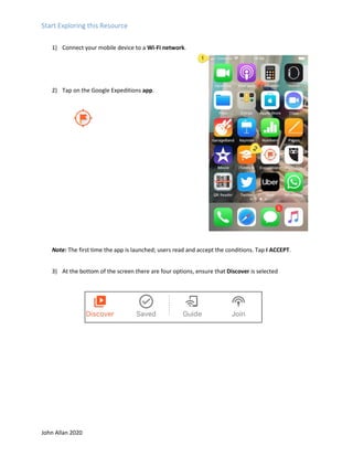 First Try Google Expeditions Augmented Reality | PDF