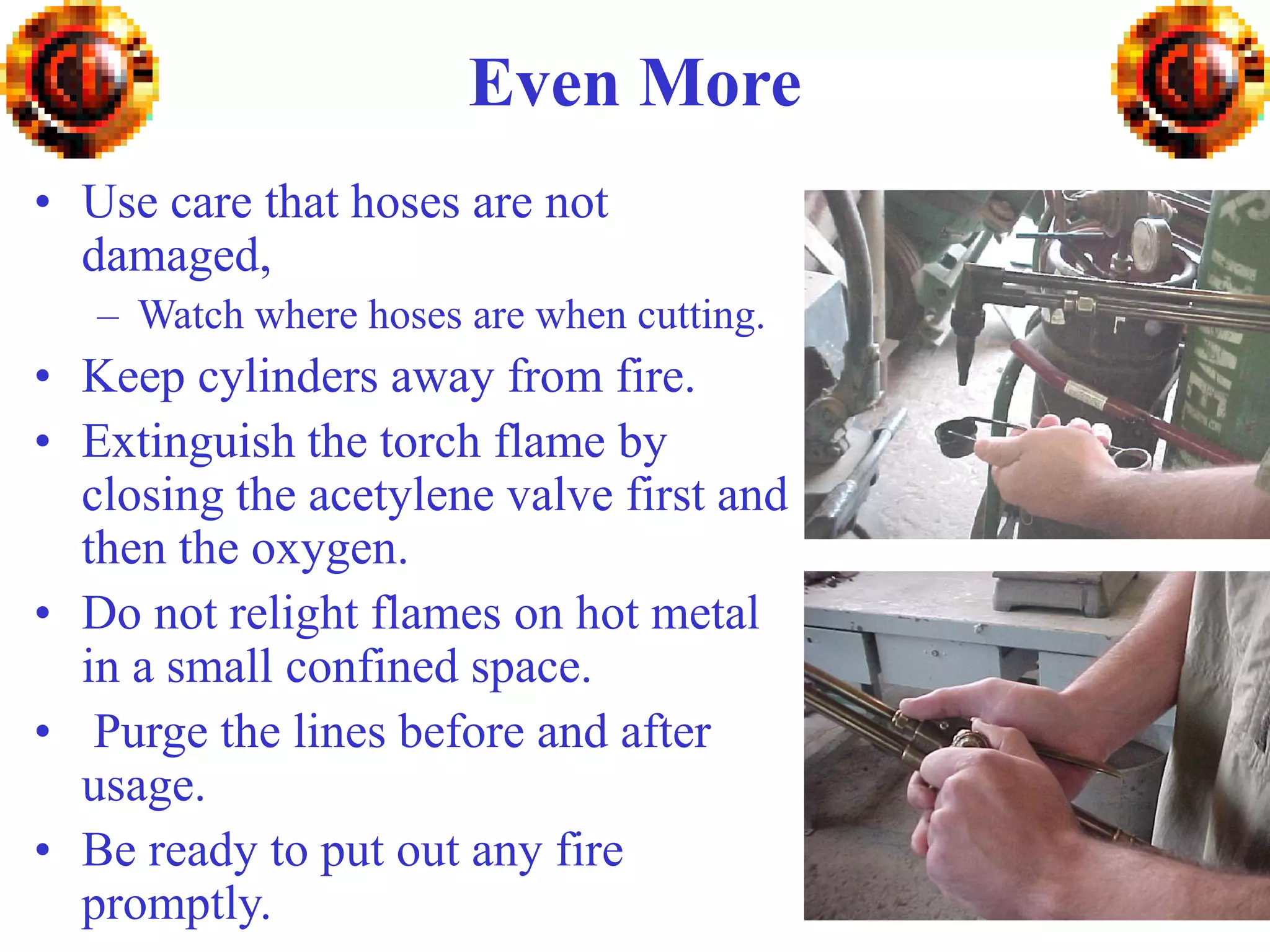 Ar oxygen-acetylene use and safety | PDF