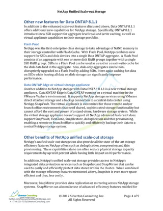 NetApp Unified Scale-Out/Clustered Storage | PDF | Data Storage and Warehousing | Computing