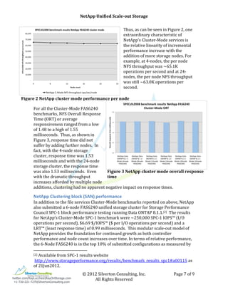 NetApp Unified Scale-Out/Clustered Storage | PDF | Data Storage and ...