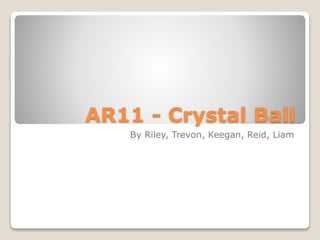 Arduino Crystal Ball Project Guide | PPT