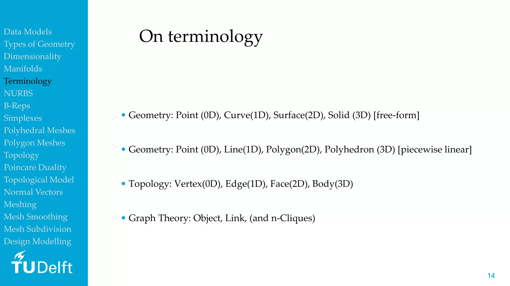Ar1 twf030 lecture2.1: Geometry and Topology in Computational Design | PDF