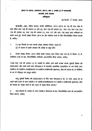 MCA introduces new form CSR-2 – Report on CSR | PDF