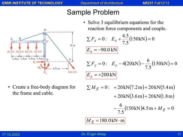 AR231_Chap05_EquilibriumofRigidBodies.ppt