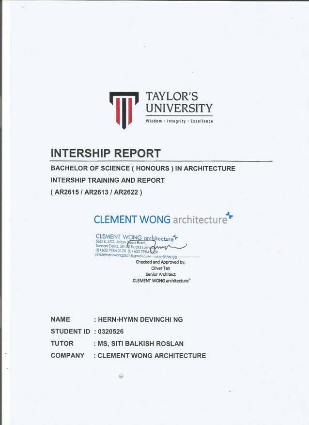 INTERN report file devinchi 0320526 | PDF