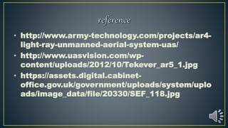 AR4 Light Ray Unmanned Aerial System (UAS), Portugal | PPT