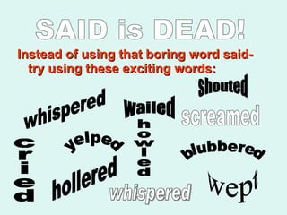 6 Traits - word choice | PPT