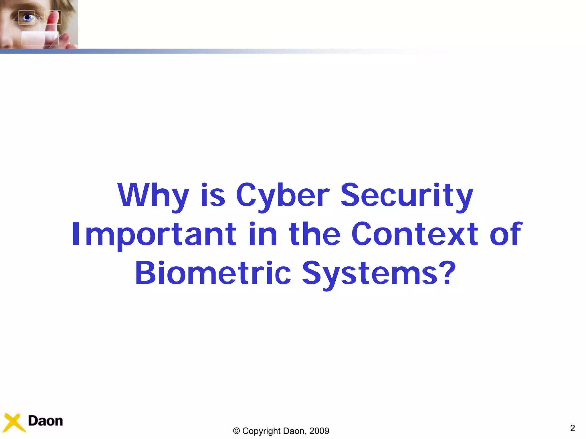 Biometrics And Cyber Security Pdf