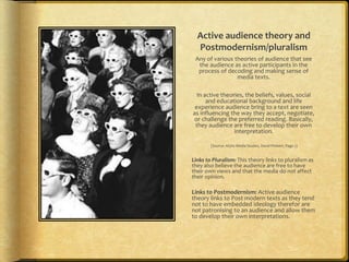 Audience Research Areas | PPT