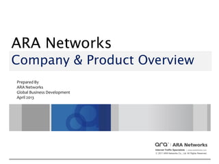 ARA JAGUAR-7000 Product Brief | PPT