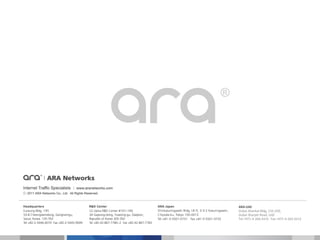 ARA JAGUAR-7000 Product Brief | PPT