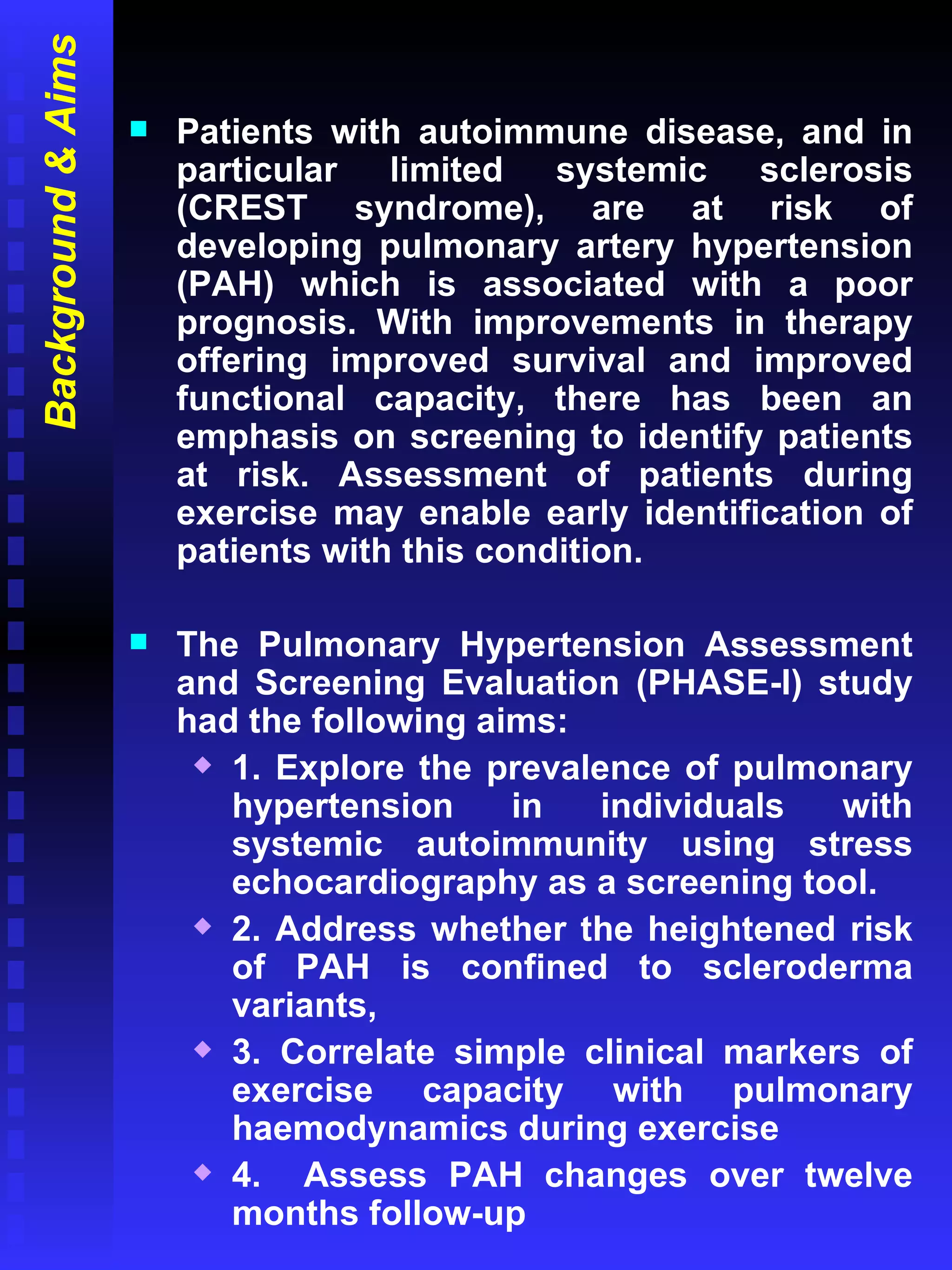 ARA Poster: Pulmonary Hypertension in Systemic Autoimmunity | PPT ...