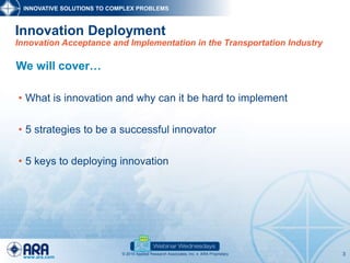 Innovation Deployment | PPTX