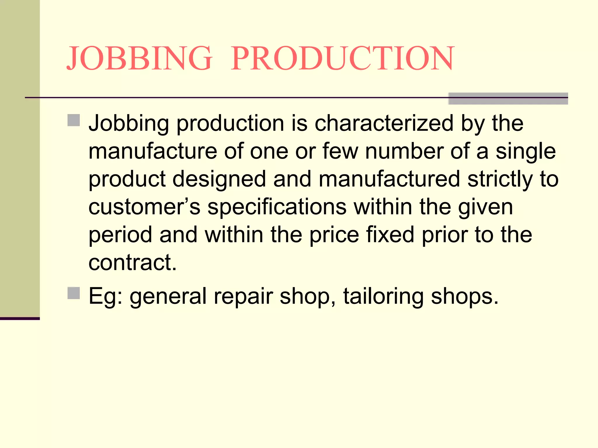production management, objectives ,PPC and its functions ,types of ...