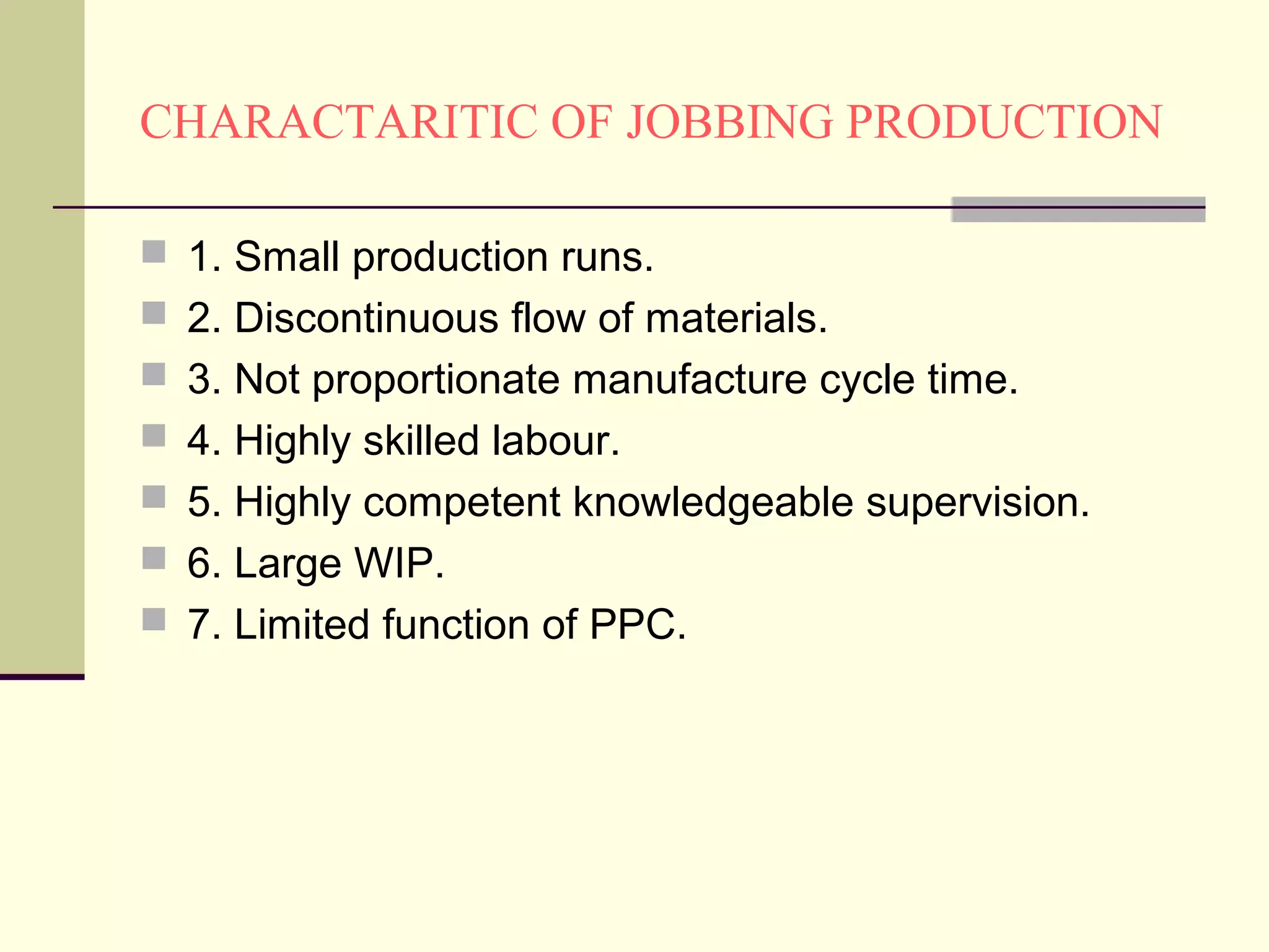 production management, objectives ,PPC and its functions ,types of ...