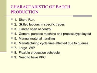 production management, objectives ,PPC and its functions ,types of ...