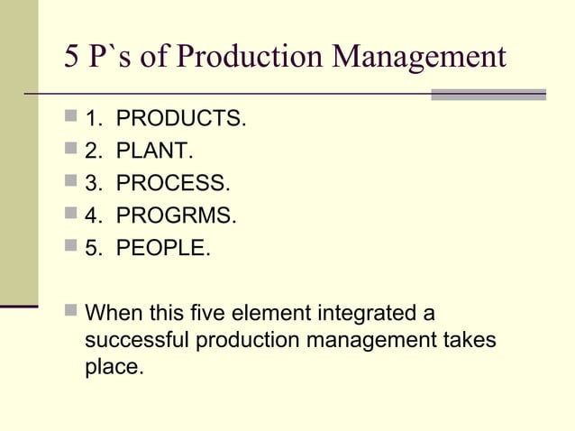 production management, objectives ,PPC and its functions ,types of ...