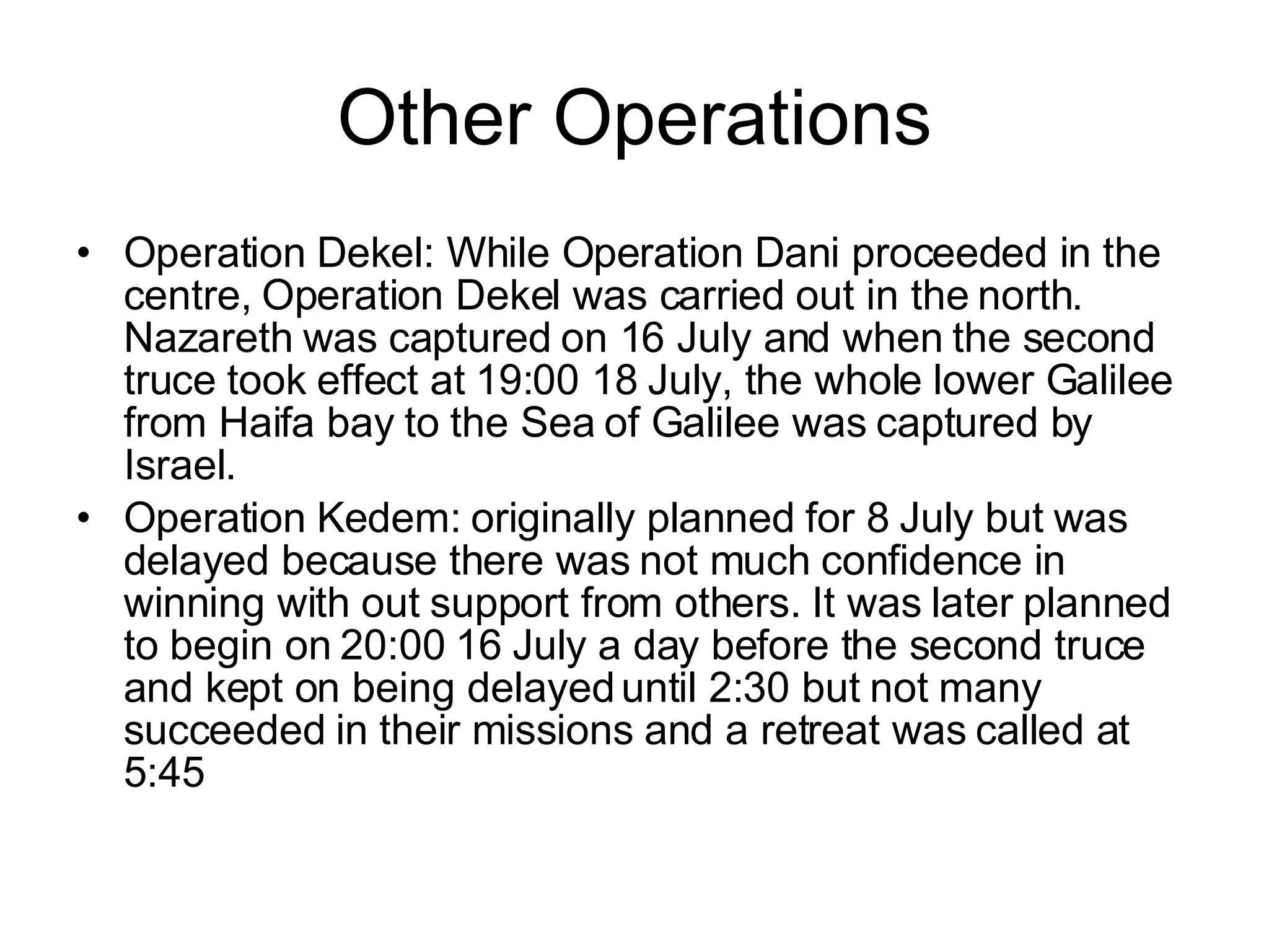 Arab Israeli War Of 1948 | PPT