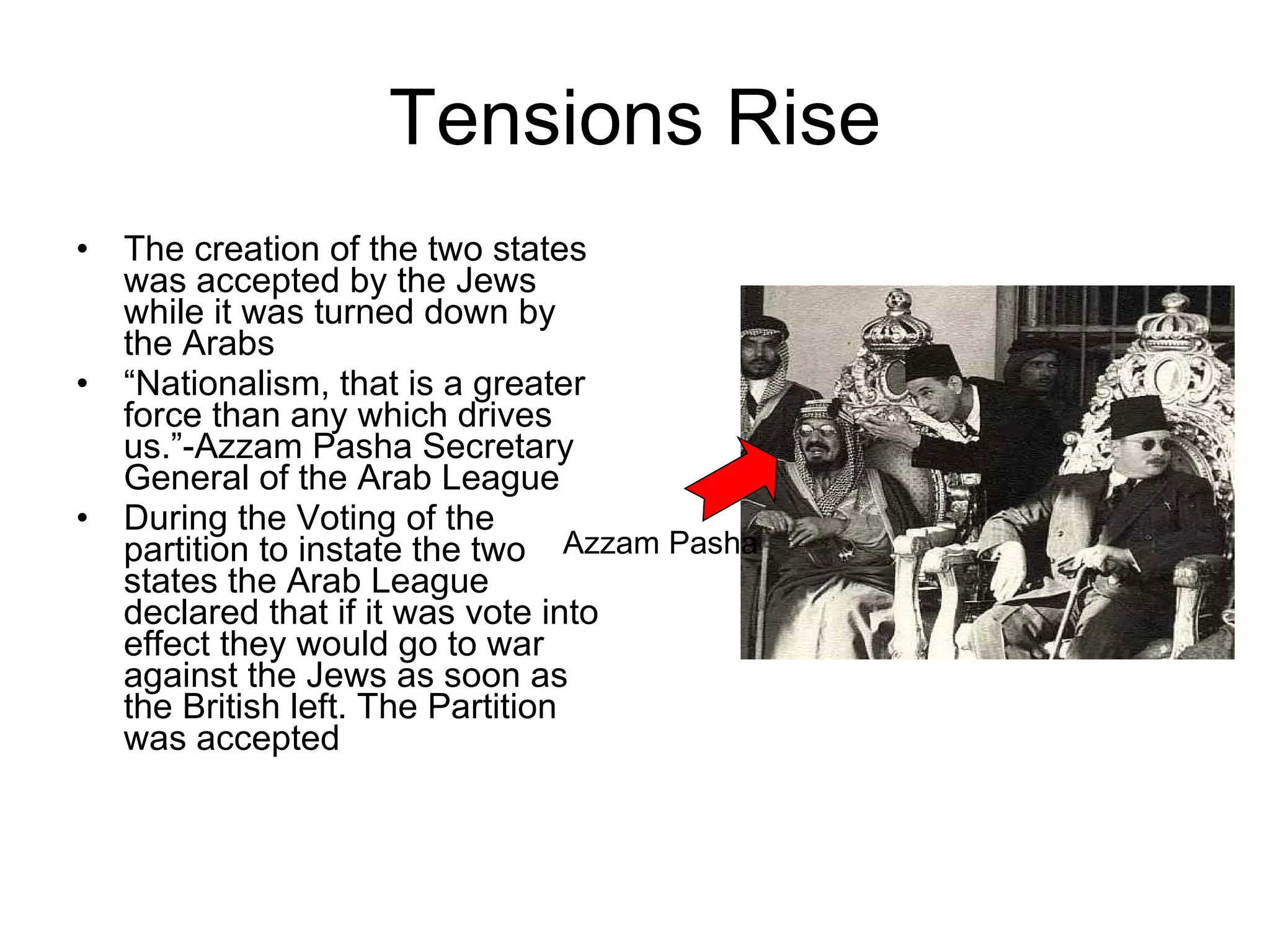 Arab Israeli War Of 1948 | PPT