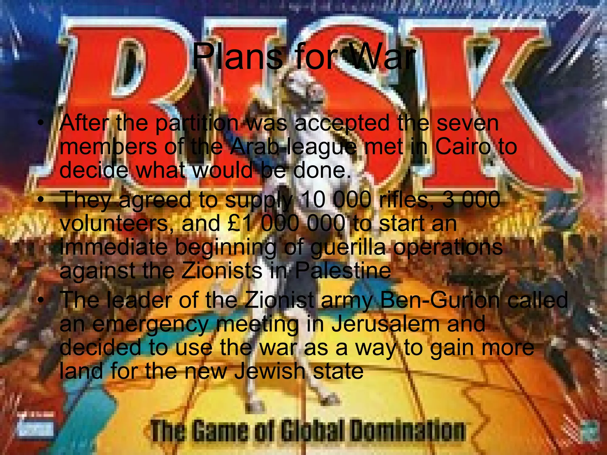 Arab Israeli War Of 1948 | PPT