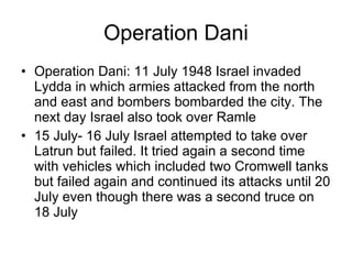Arab Israeli War Of 1948 | PPT