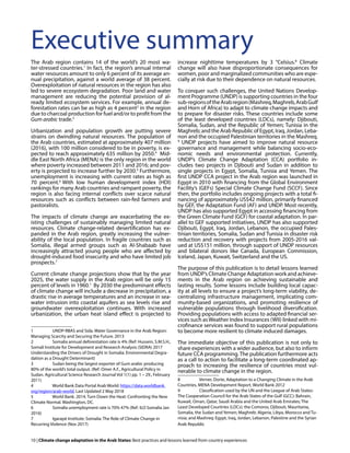 Climate Change Adaptation in the Arab States | PDF