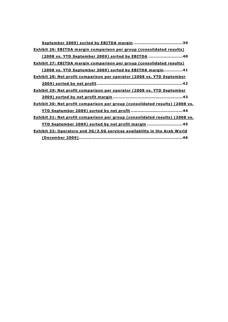 A Scorecard Of Key Performance Indicators Of Cellular Operators In The