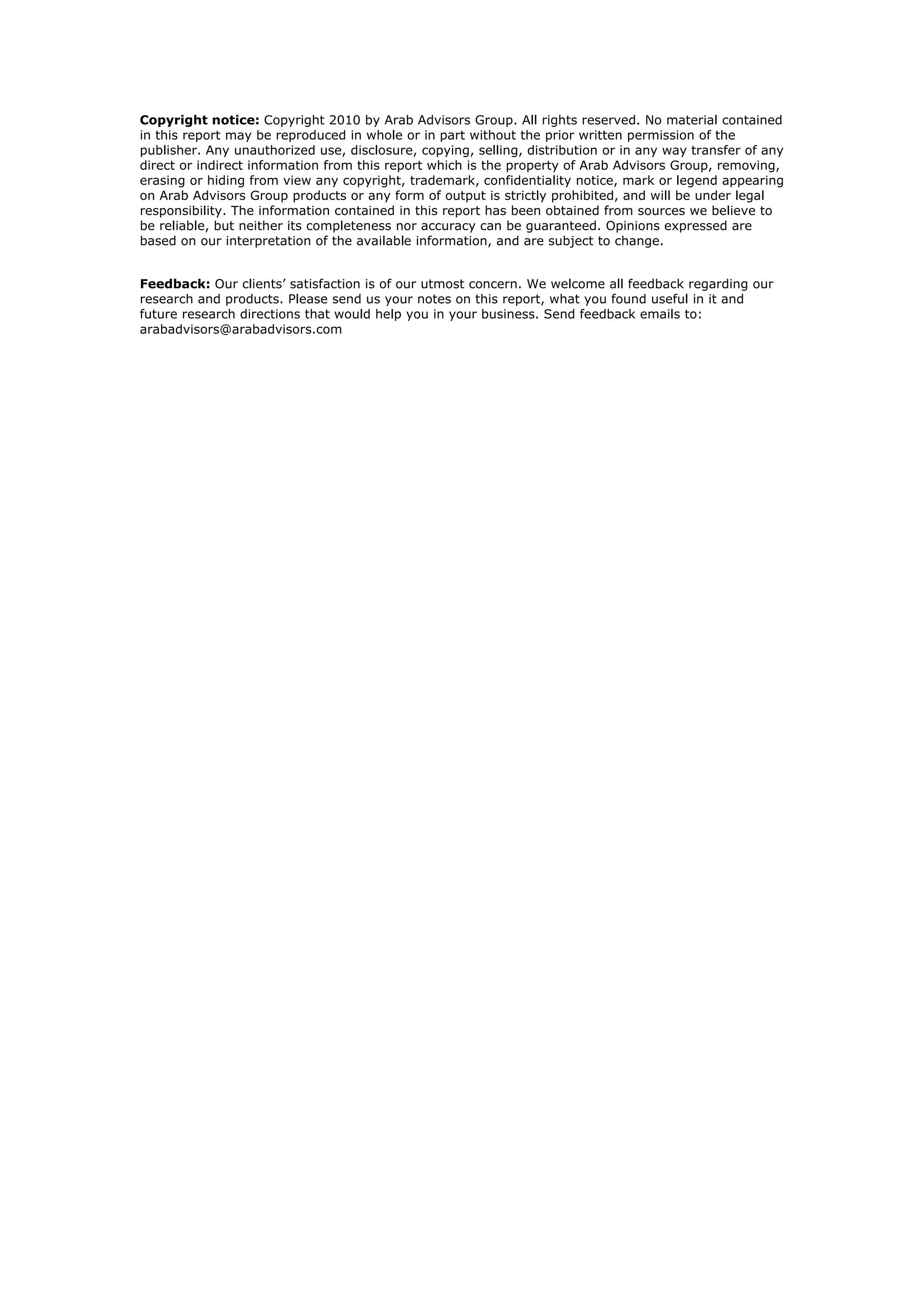A Scorecard Of Key Performance Indicators Of Fixed Operators In The