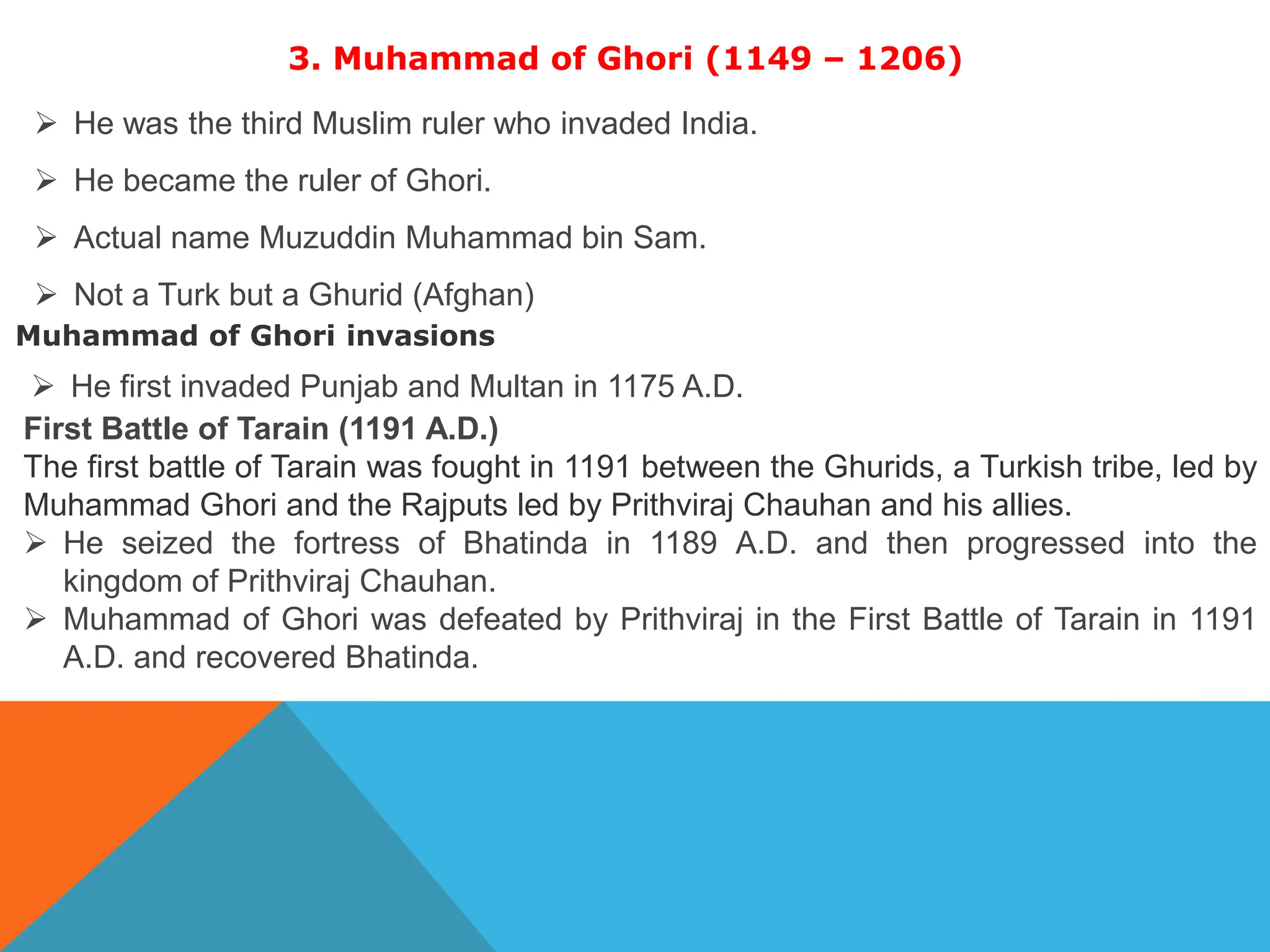 Arab Invasion in India - Medieval India History.pptx