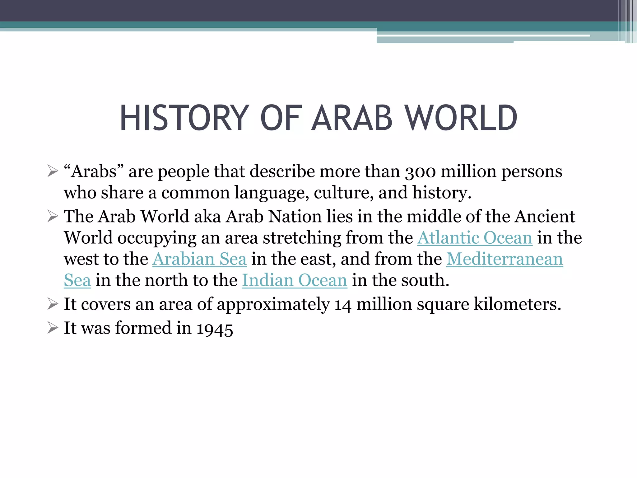 Arab countries | PPTX