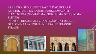 Arabeska | PPTX