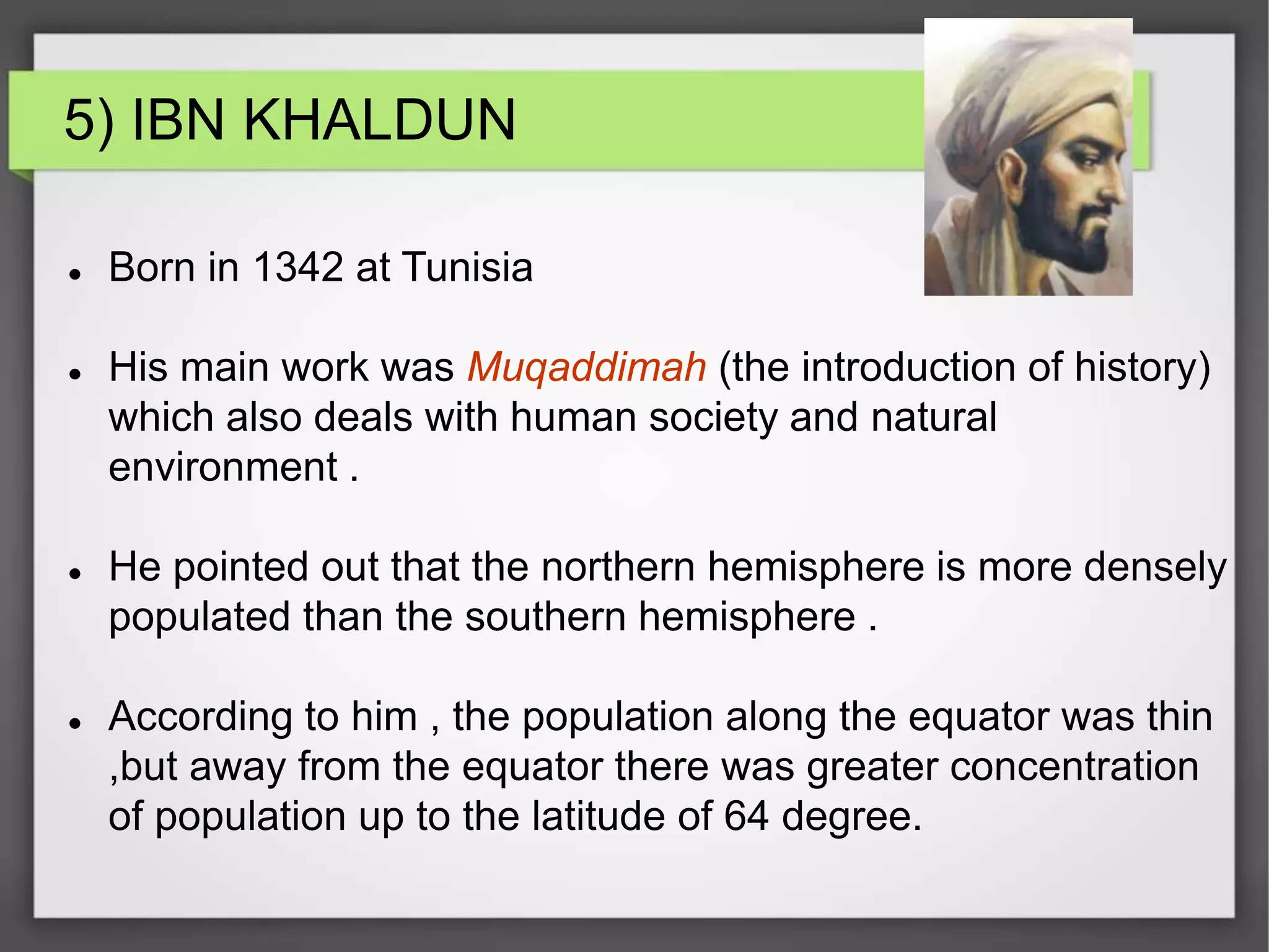 CONTRIBUTION OF ARABS IN TO GEOGRAPHY | PPTX