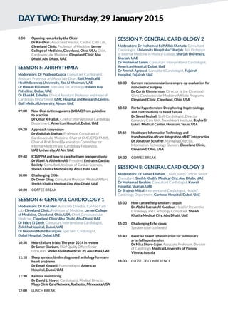 7th Middle East Cardiovascular Disease and Intervention Conference | PDF