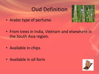 Arabian oud slides | PPTX