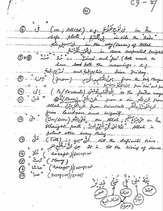 Arabic 101 - For English Speakers - Pronouns, Particle | PDF
