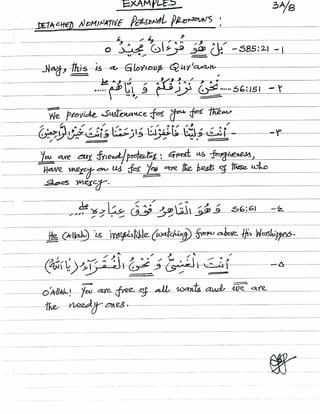 Arabic 101 - For English Speakers - Pronouns, Particle | PDF