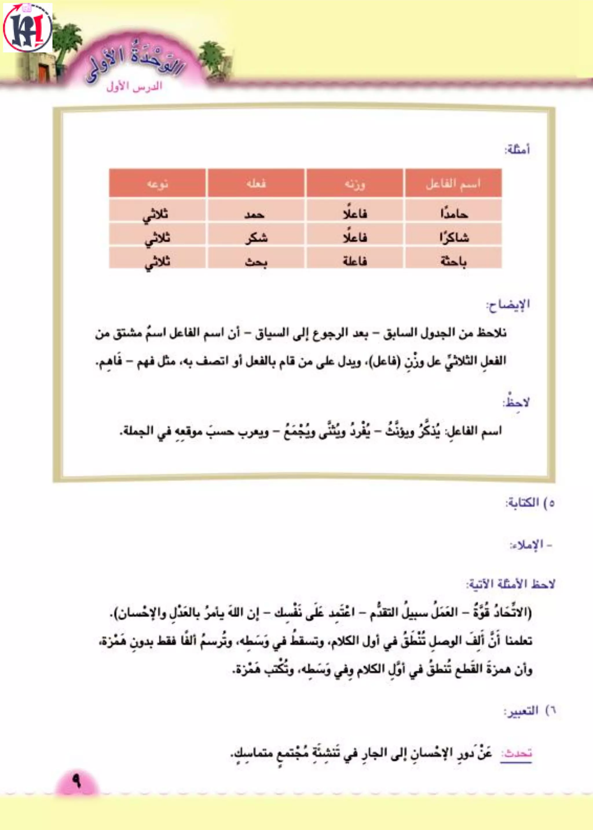Arabic school-books-3rd-preparatory-2nd-term-khawagah-2019 | PDF