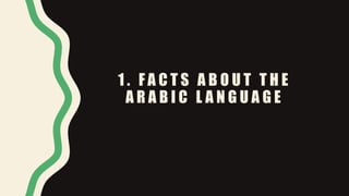 Arabic speaking students language challenges | PPT