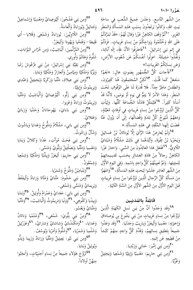 Arabic bible 15__ezra | PDF