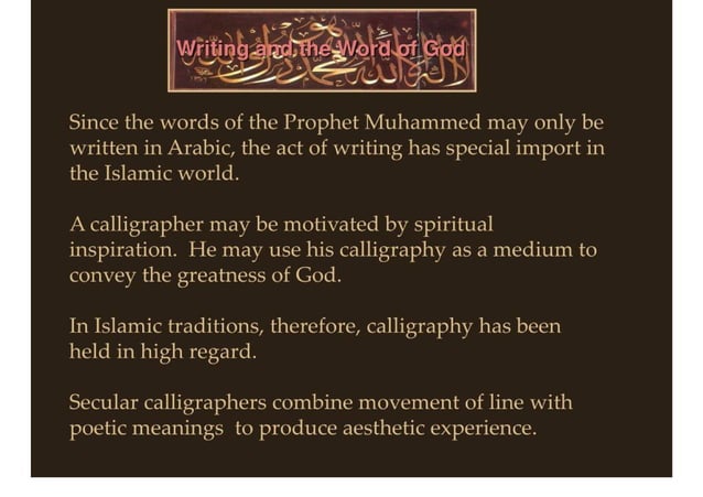 Arabic Calligraphy | PDF