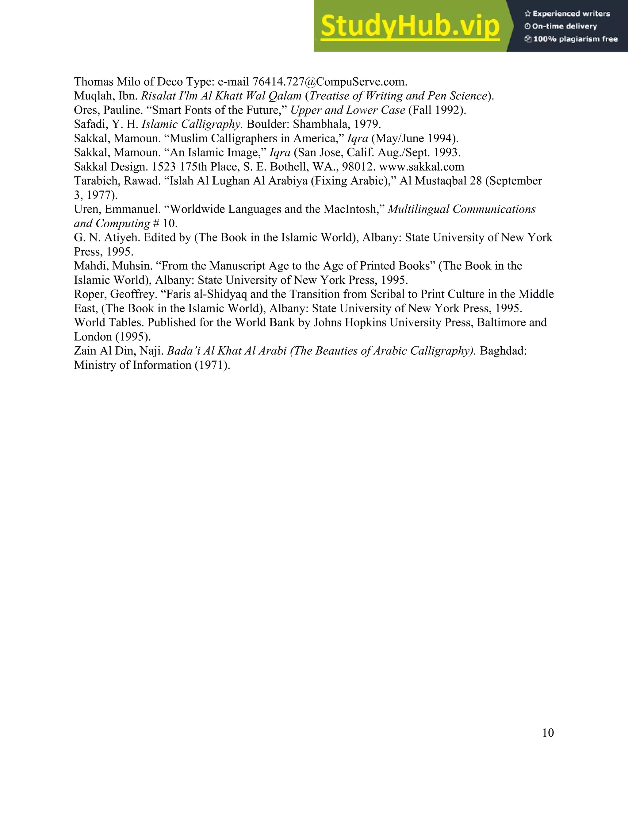Arabic Calligraphy In Digital Age | PDF