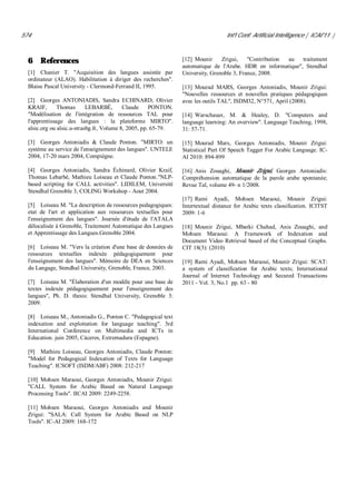 Arabic Call System Based On Pedagogically Indexed Text | PDF