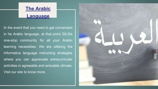 Arabic Courses | PPT