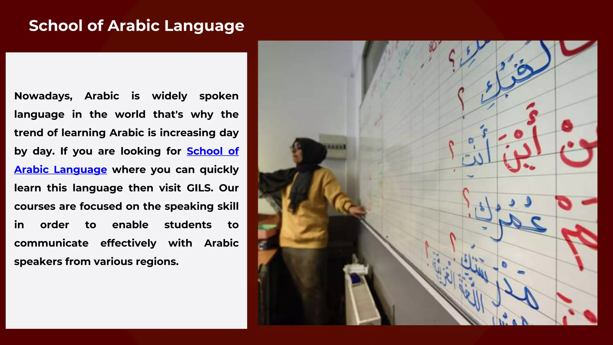 Arabic Courses | PPT