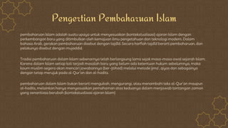 Pembaharuan Islam di masa kini kelas 12 .pptx