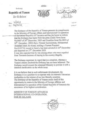 Arabic documents from trip to yemen | PDF