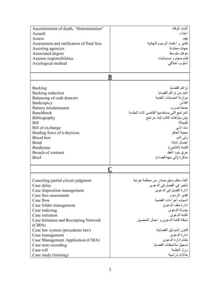 Arabic english legal dictionary (book 3) | PDF